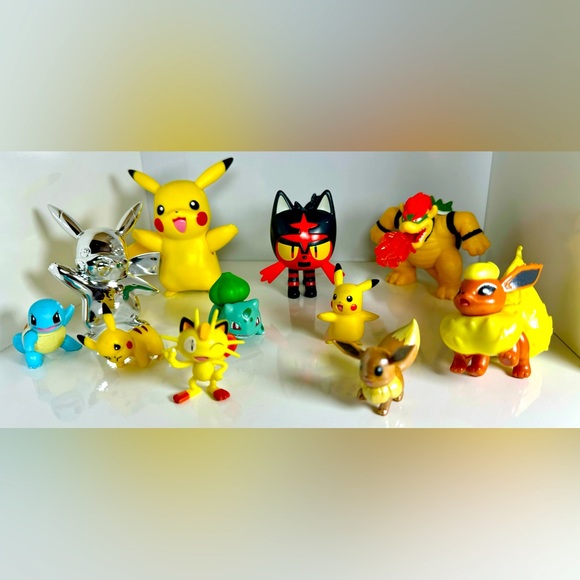 Pokemon | Toys | Random Lot Of Pokemon Mario Bros Bowser Action Figures ...